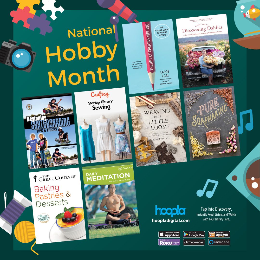 National Hobby Month | Bartlesville Public Library