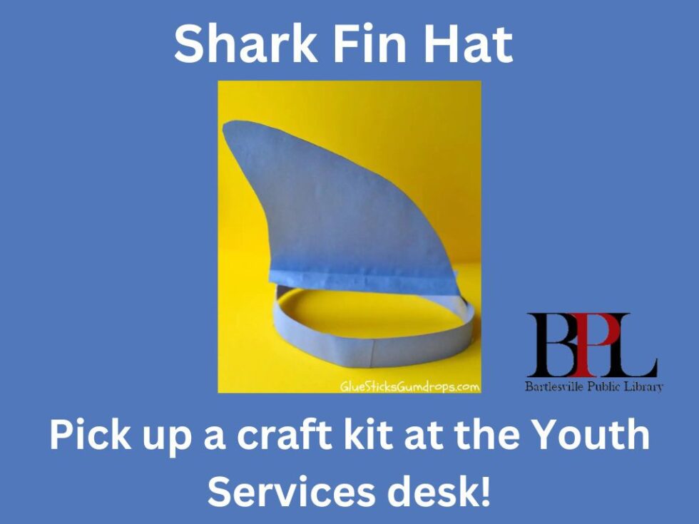 Shark Fin Hat Craft Kits | Bartlesville Public Library