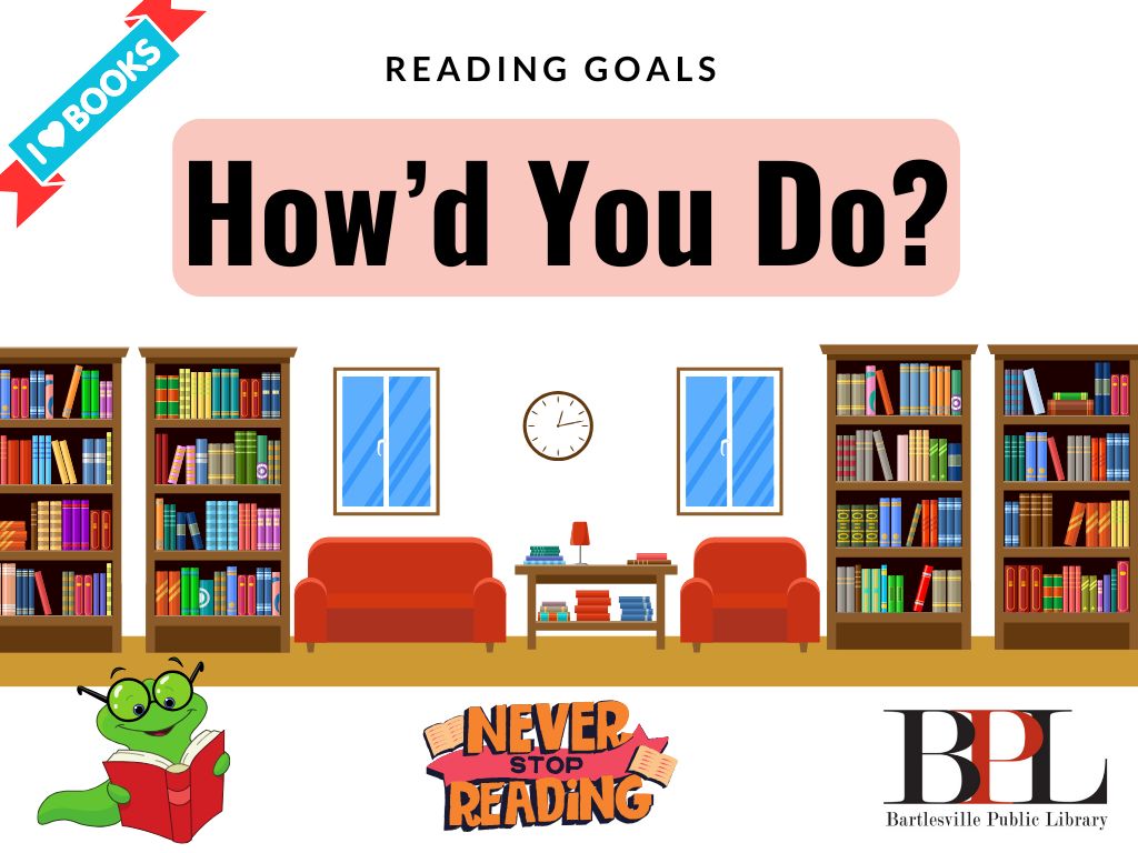Reading Goals | Bartlesville Public Library