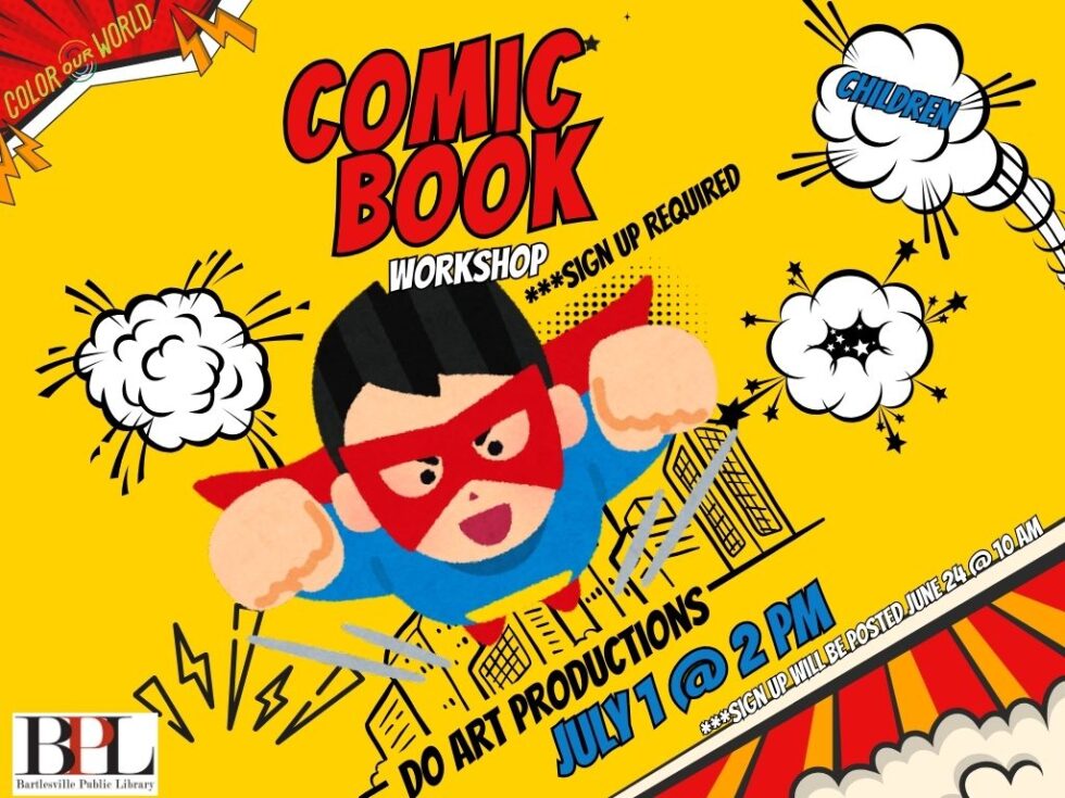 Comic Book Workshop | Bartlesville Public Library