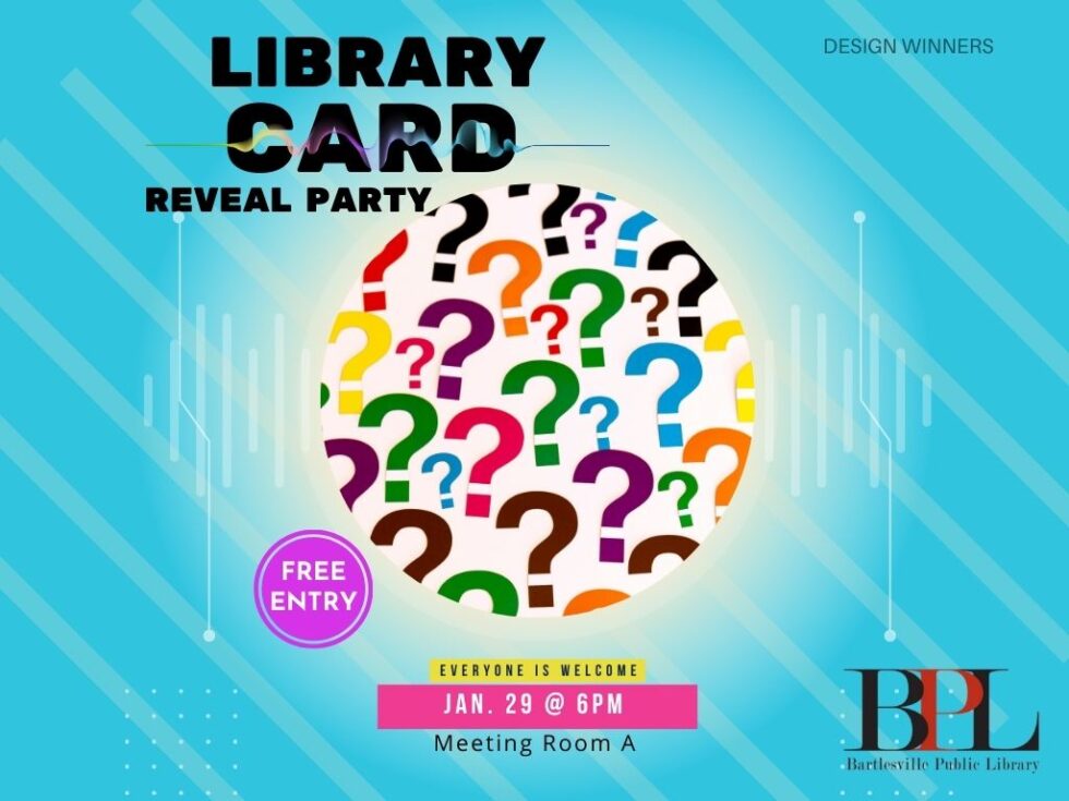 Save The Date! | Bartlesville Public Library