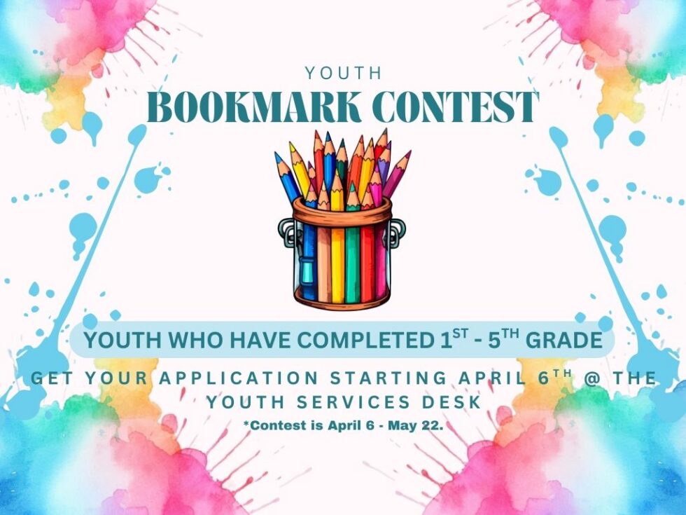Youth Bookmark Contest | Bartlesville Public Library